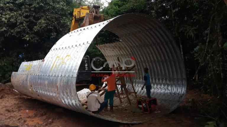 Multi Plate Pipe Arches - Pabrik Baja Bergelombang Armco