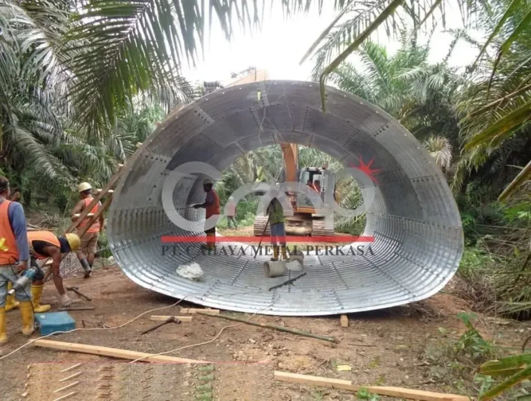 Multi Plate Pipe Arches - Pabrik Baja Bergelombang Armco