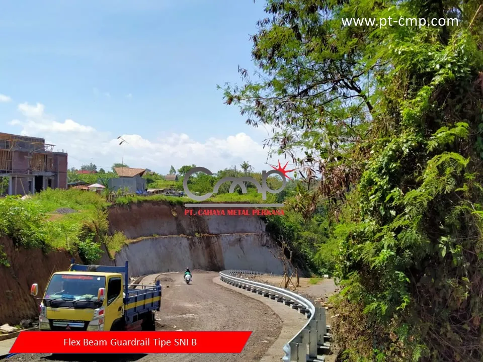 Flex Beam Guardrail - Pabrik Baja Bergelombang Armco