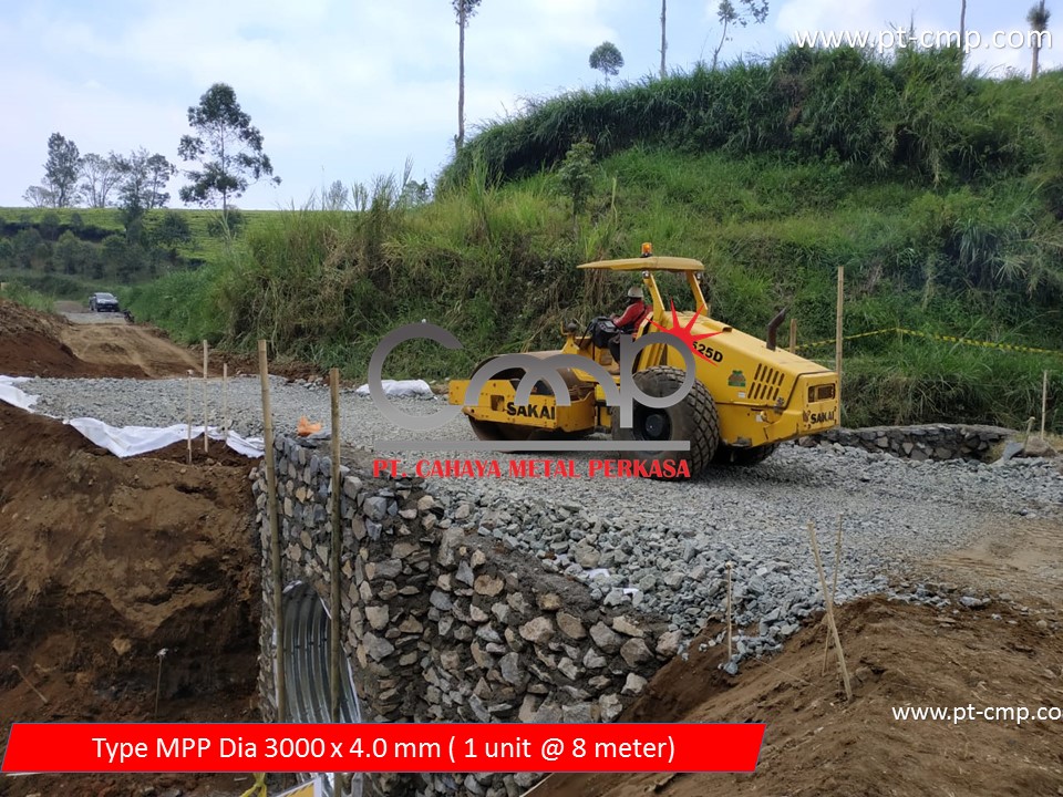 Pipa Baja Bergelombang Armco Fabrikasi No. 1